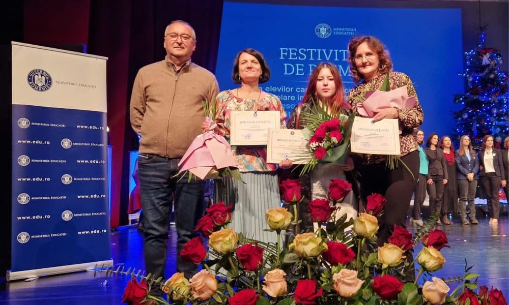 Doi elevi din Botoșani, RALUCA EMIMA VASILCIUC și MATEI BUTNARU, premiați pentru performanțele ...